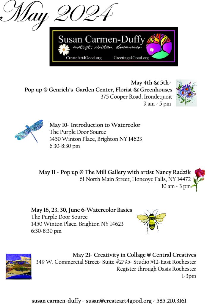 Coming in May! – Susan Carmen Duffy